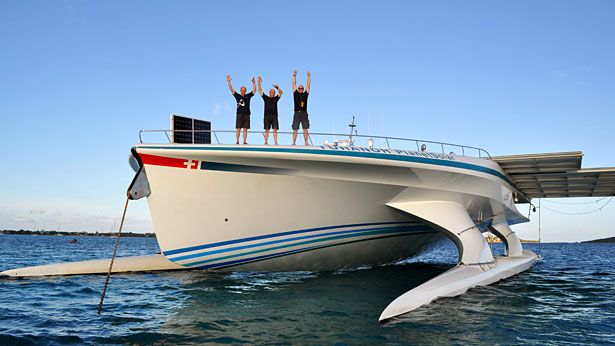 PlanetSolar solar-powered superyacht breaks its own transatlantic ...